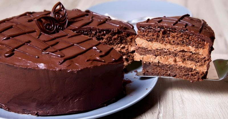 Gateau De Chocolate Al Vino