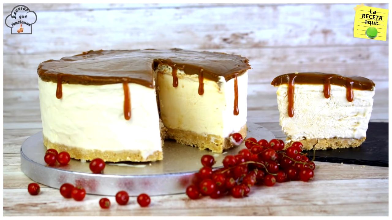 Cheesecake sin horno deliciosa, fácil y muy rápido de hacer