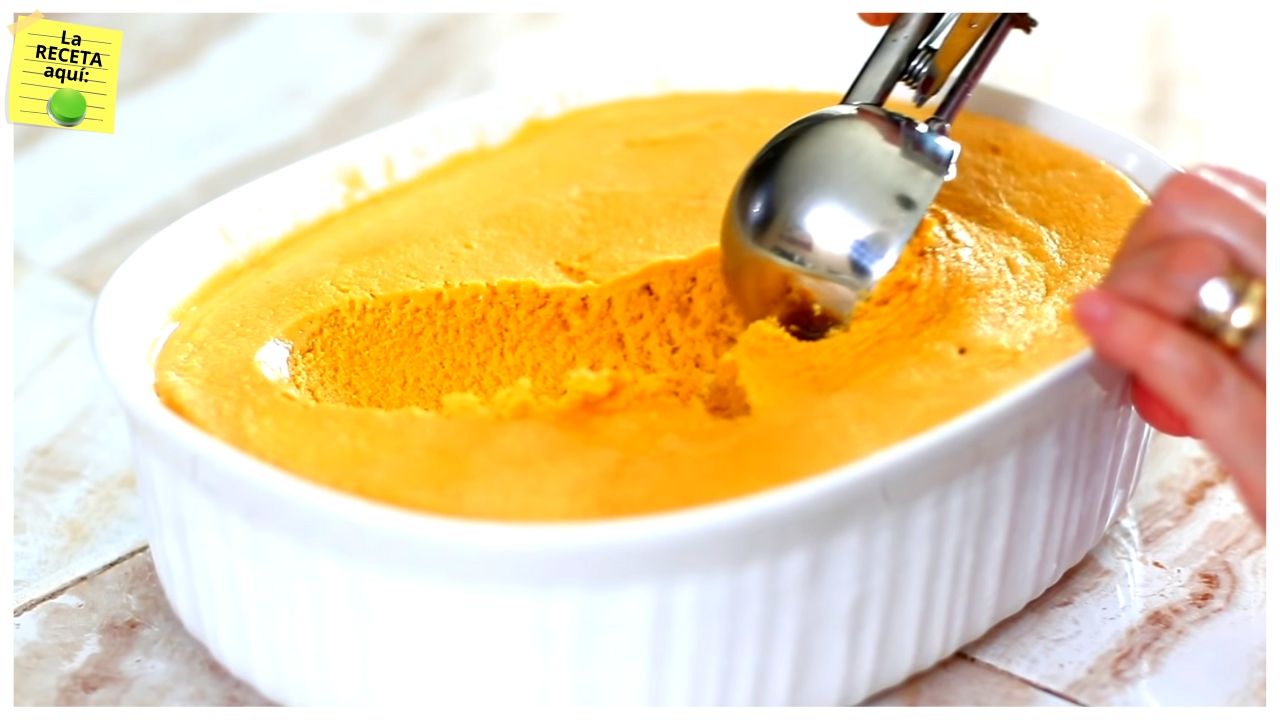 Helado cremosito con solo 4 INGREDIENTES