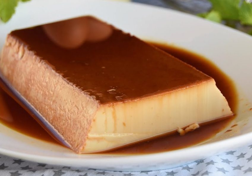 Flan de caramelo casero y fácil