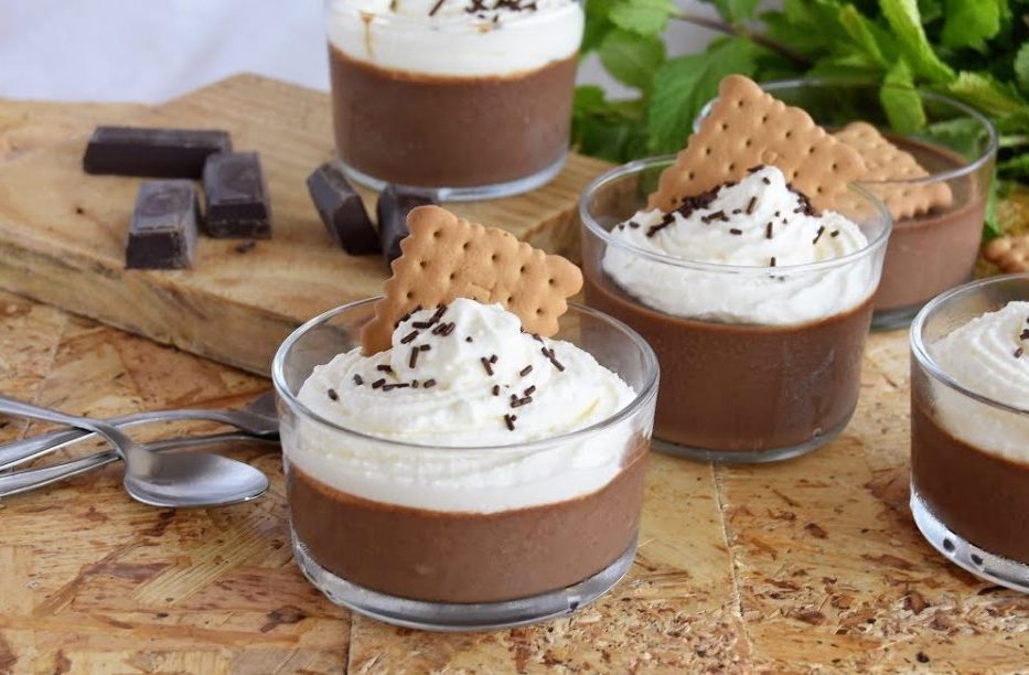 Natillas caseras de chocolate FÁCILES Y DELICIOSAS