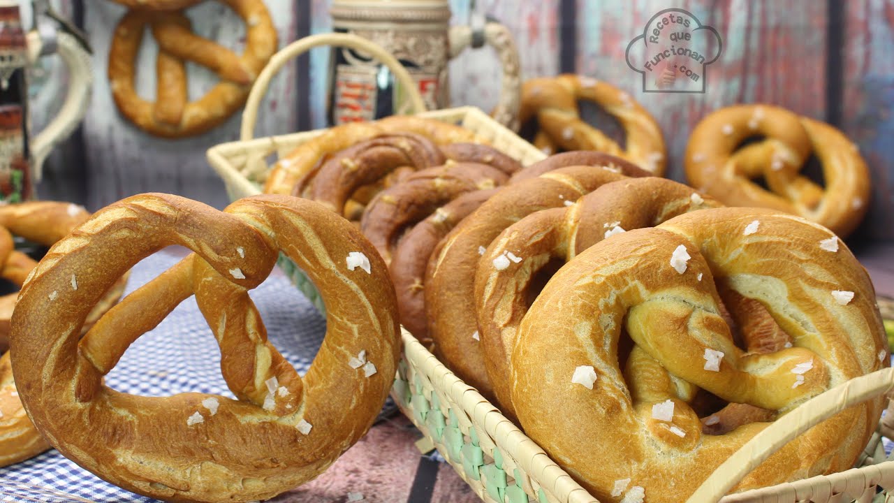 Así se hacen los pretzel